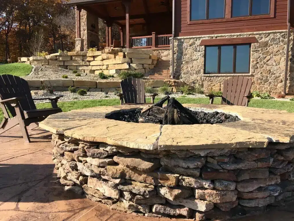 Retaining Wall Fire Pit Ideas to Level Up Your Space | Elevate Outdoor