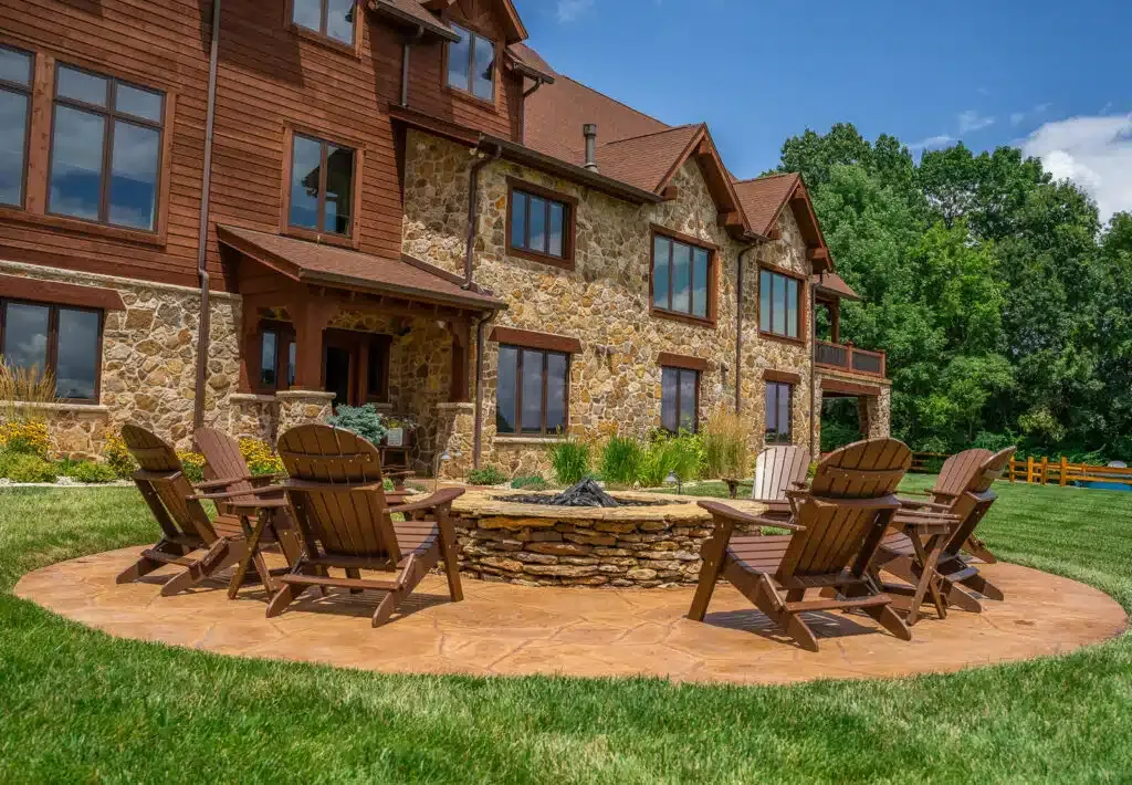 Custom Built Stone Fire Features | Elevate Outdoor